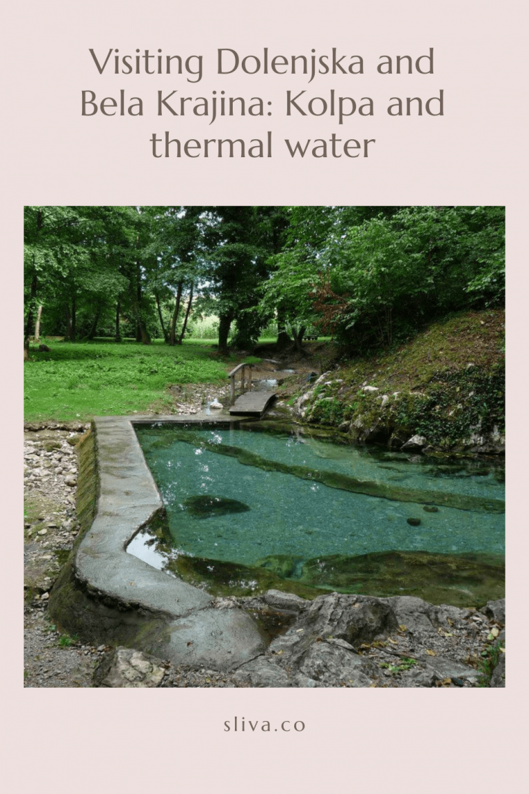 Visiting Dolenjska and Bela Krajina: Kolpa and thermal water - Sliva